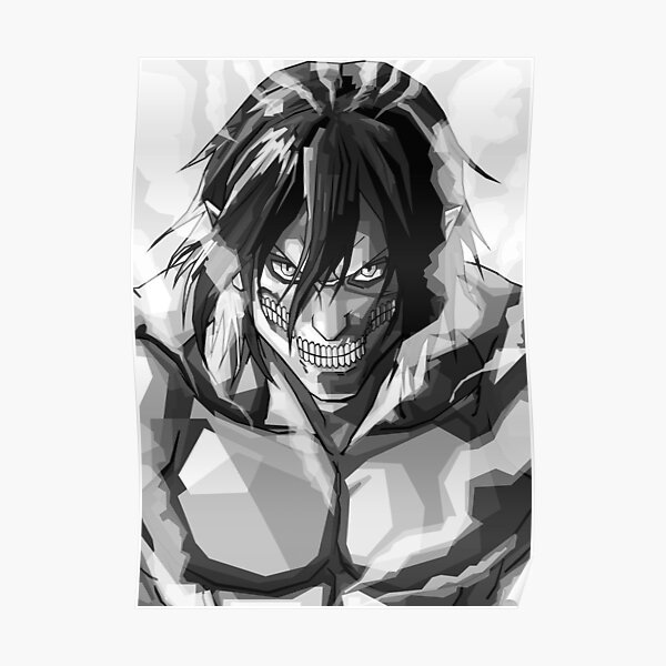 "Levi - Stare - SnK" Poster for Sale by albiebriggs98 | Redbubble