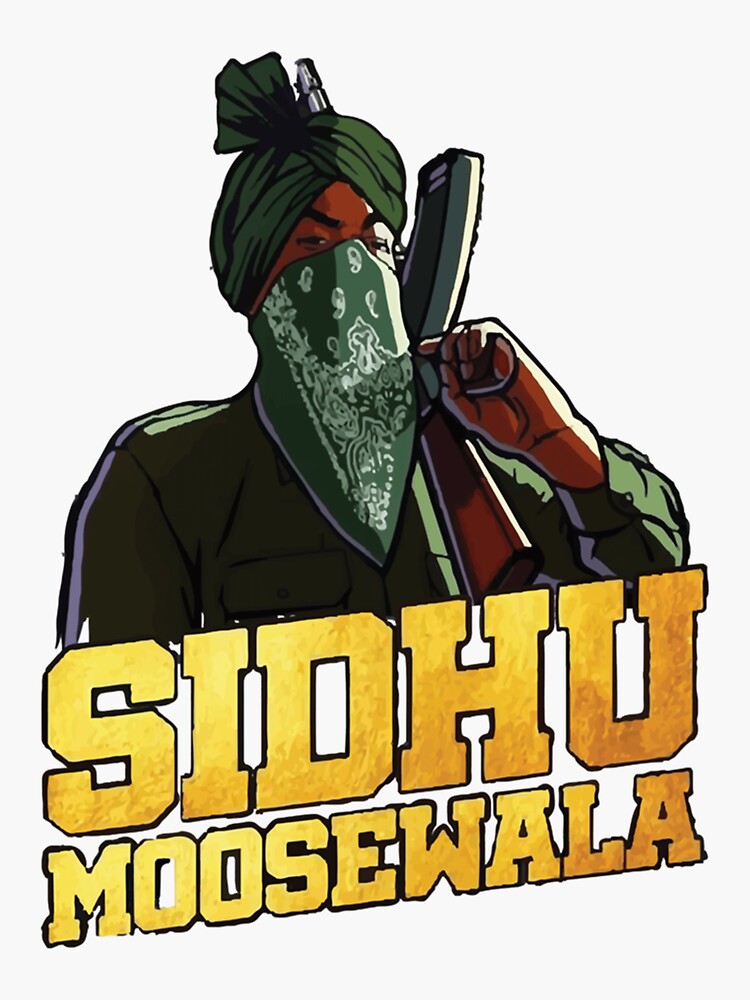 "sidhu moose wala Classic Essential " Sticker for Sale by ingaladassol ...