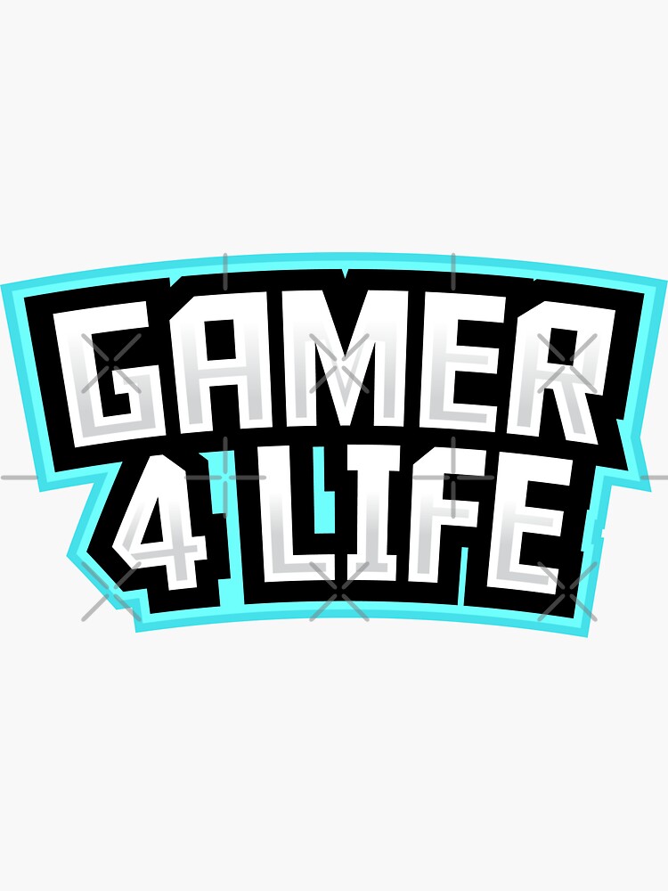 "Gamer 4 Life " Sticker for Sale by G4LDiscord | Redbubble