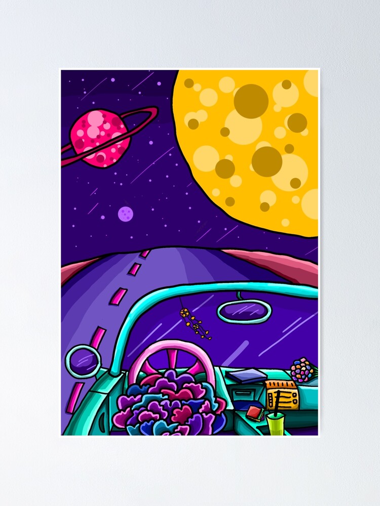 "Moon" Poster for Sale by PPB-Panic | Redbubble