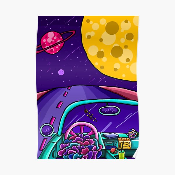 "Moon" Poster for Sale by PPB-Panic | Redbubble