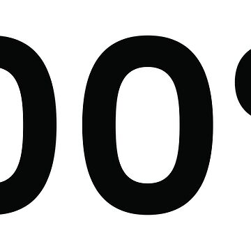 "100%" Sticker for Sale by Influnecedby | Redbubble