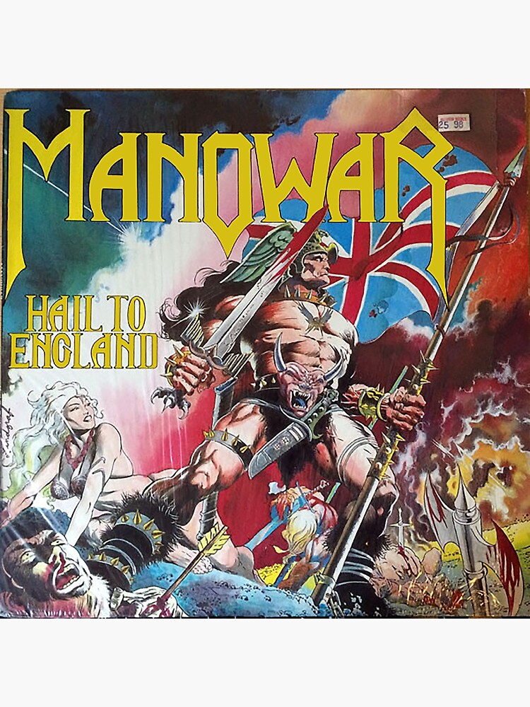 "manowar" Poster for Sale by omenarykd | Redbubble