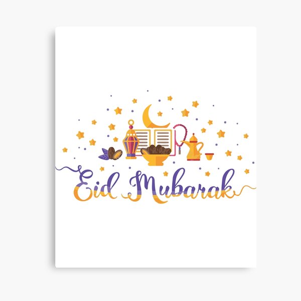 "Happy Eid Al Adha 2022" Canvas Print for Sale by souhaibshop | Redbubble