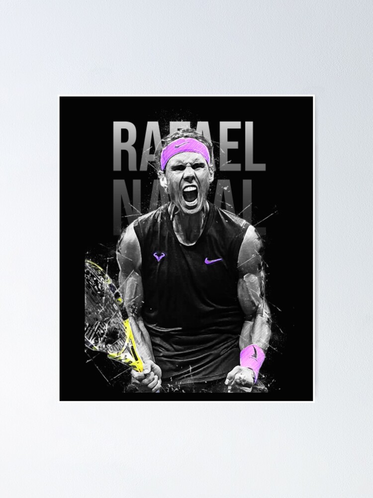 "Rafael Nadal Logo Edit" Poster for Sale by animegirl2023 | Redbubble