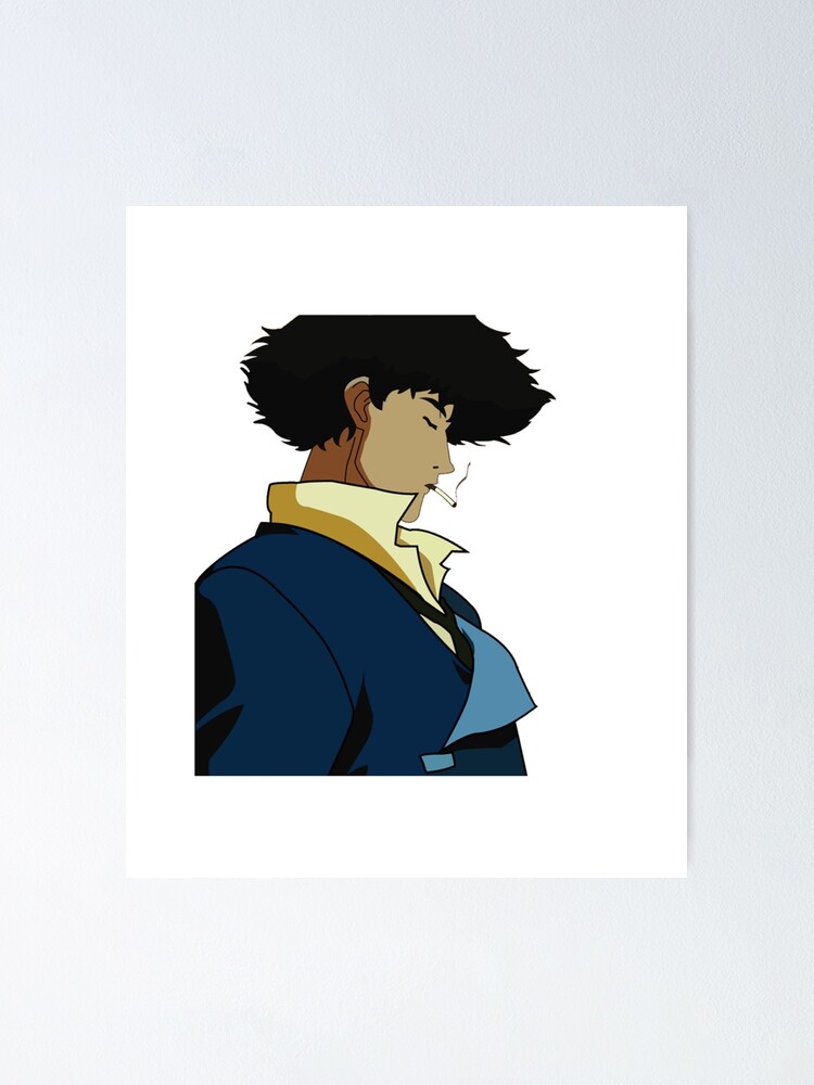 "Spike Smoking space cowboy" Poster for Sale by alpha-Boutiquee | Redbubble