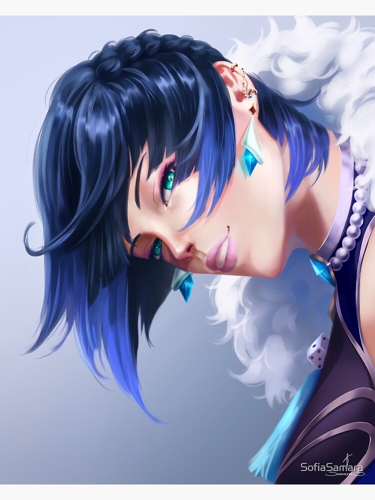 "Yelan" Poster for Sale by SofiaSamara | Redbubble