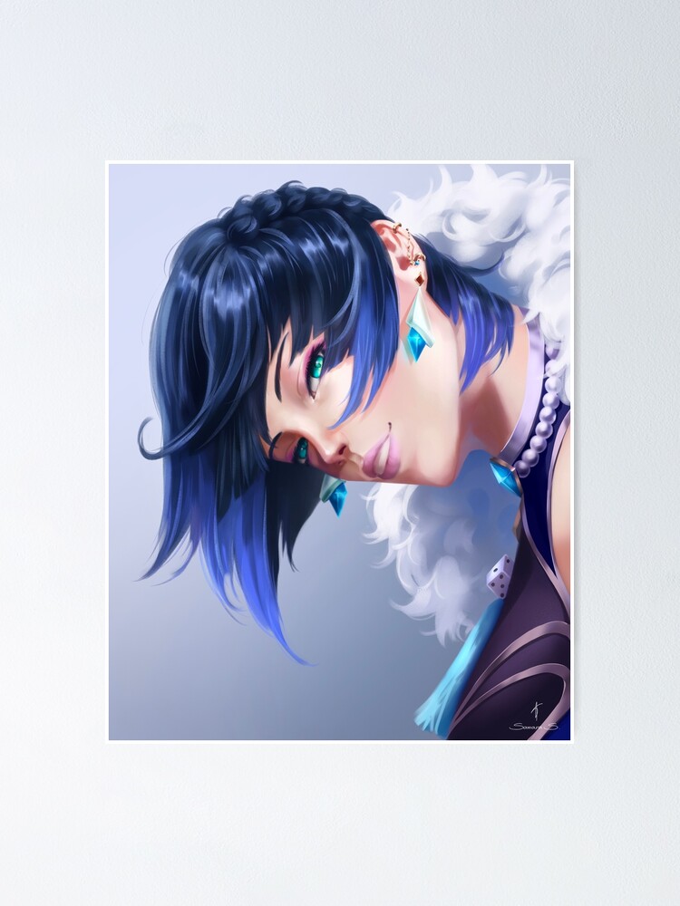 "Yelan" Poster for Sale by SofiaSamara | Redbubble