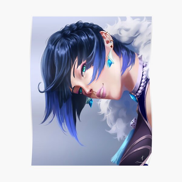 "Yelan" Poster for Sale by SofiaSamara | Redbubble