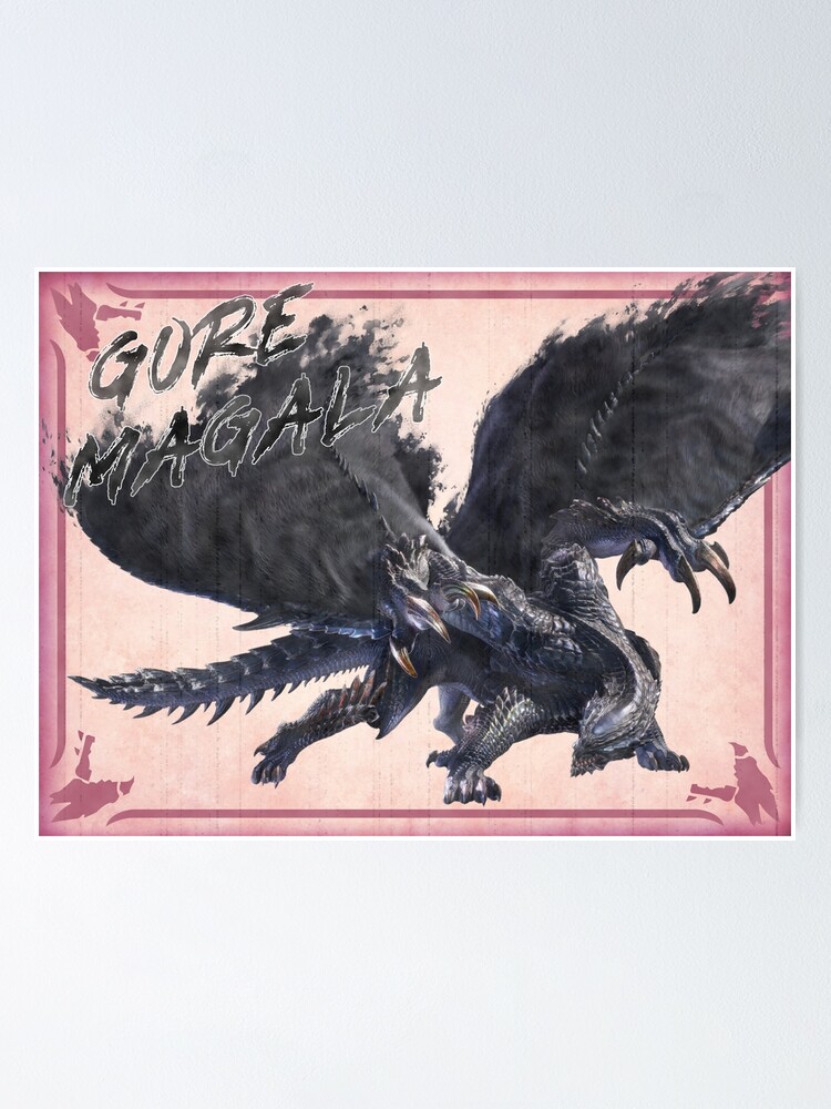 "Monster Hunter Rise: Sunbreak - Gore Magala" Poster for Sale by ...