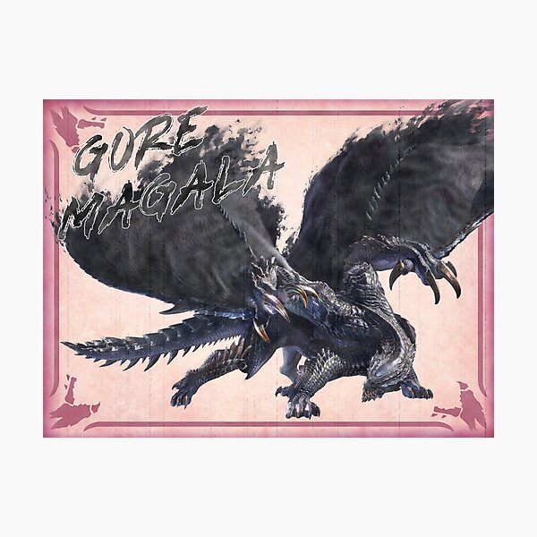 "Monster Hunter Rise: Sunbreak - Gore Magala" Photographic Print for ...