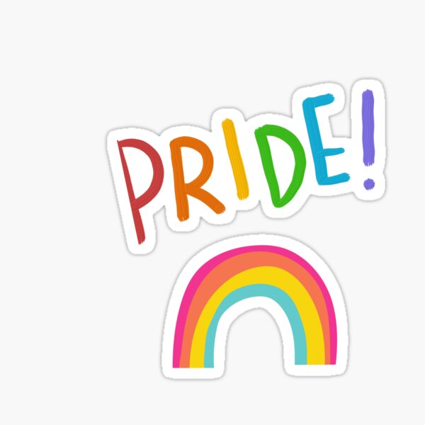 "LGBT+ Rainbow Pride " Sticker for Sale by homeofashion | Redbubble