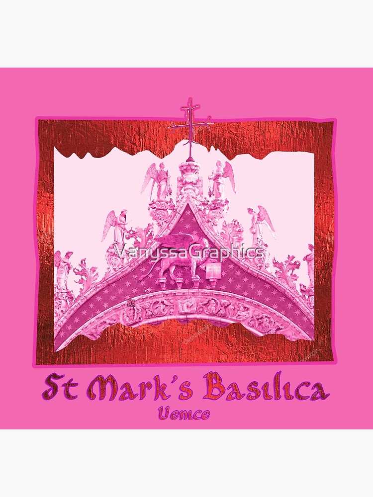 Lámina fotográfica «Ángeles, El león alado - Basílica de San Marcos ...