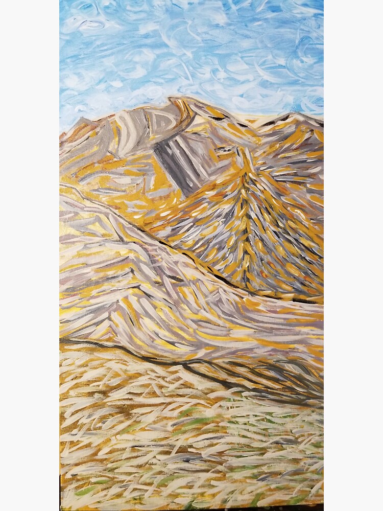 "Ojai Chief Peak Mountain" Sticker for Sale by nnathan16 | Redbubble