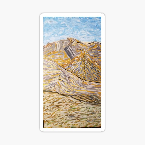 "Ojai Chief Peak Mountain" Sticker for Sale by nnathan16 | Redbubble