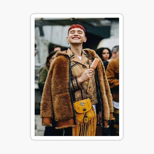 "Olly alexander" Sticker for Sale by collinsdrawings | Redbubble