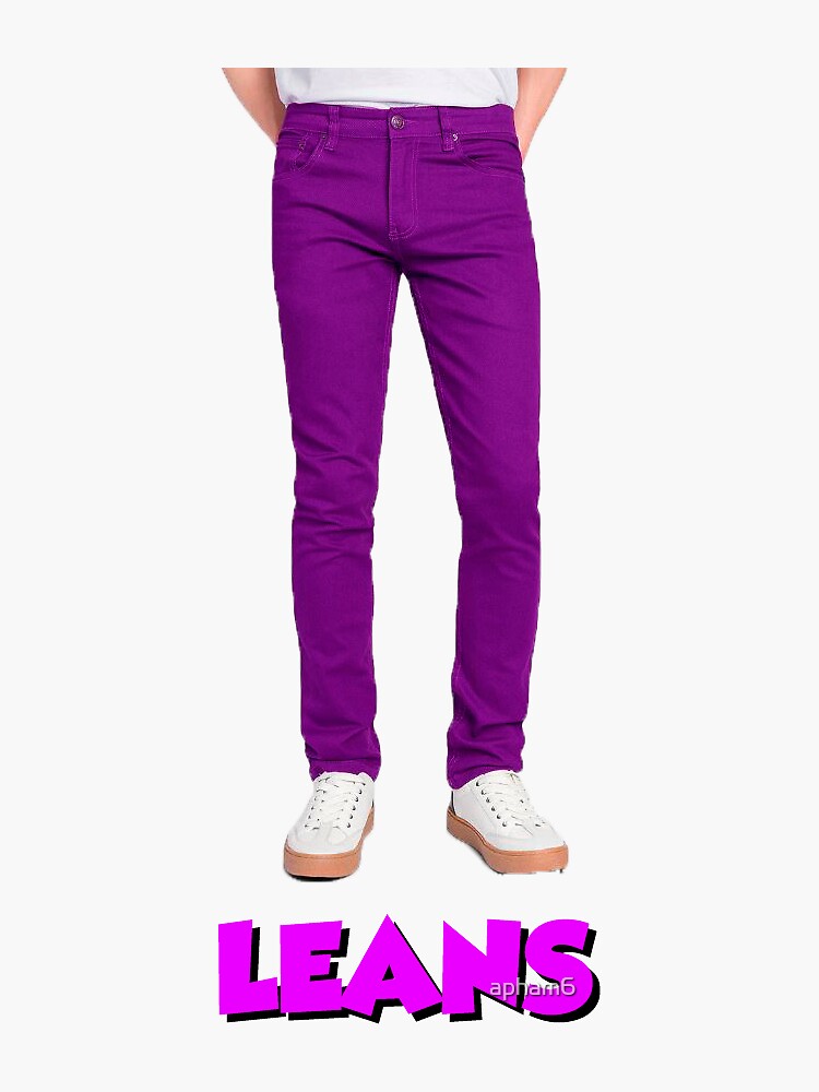 "Lean Jeans (I LOVE LEAN SM)" Sticker for Sale by apham6 | Redbubble