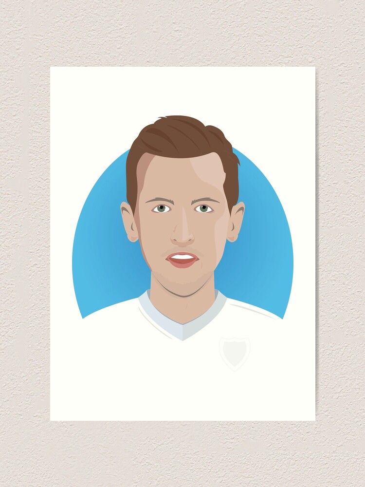 "Harry Kane Avatar " Art Print by thomasknapp | Redbubble