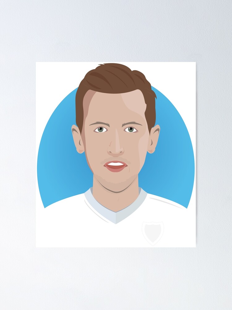 "Harry Kane Avatar " Poster by thomasknapp | Redbubble
