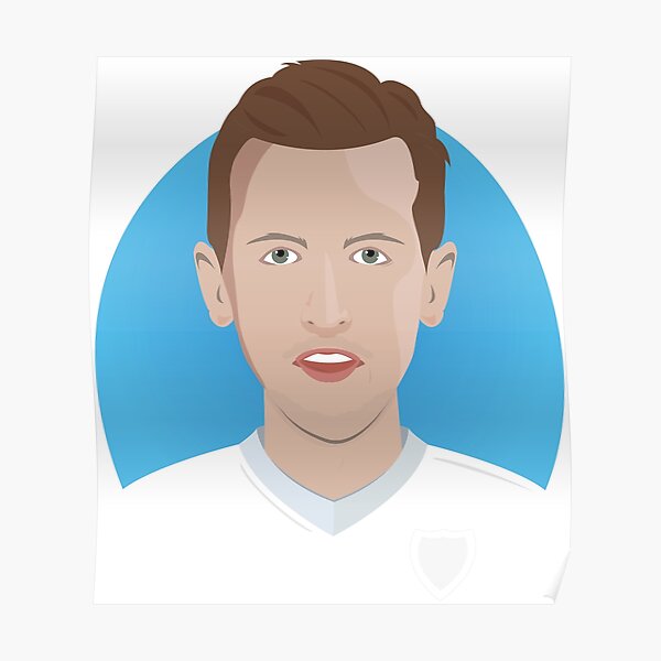 "Harry Kane Avatar " Poster by thomasknapp | Redbubble