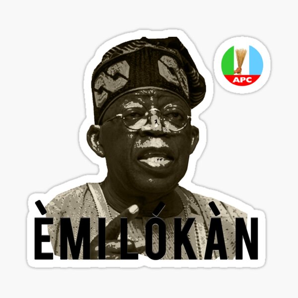 "APC PRESIDENTIAL" Sticker for Sale by olamigrafs | Redbubble