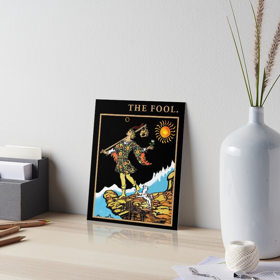 "The Fool tarot -The Fool- Tarot Card " Poster for Sale by TeeARTHY ...