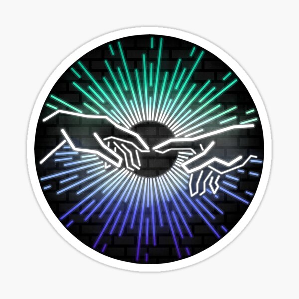 "MLM Touch" Sticker by STHuntress | Redbubble