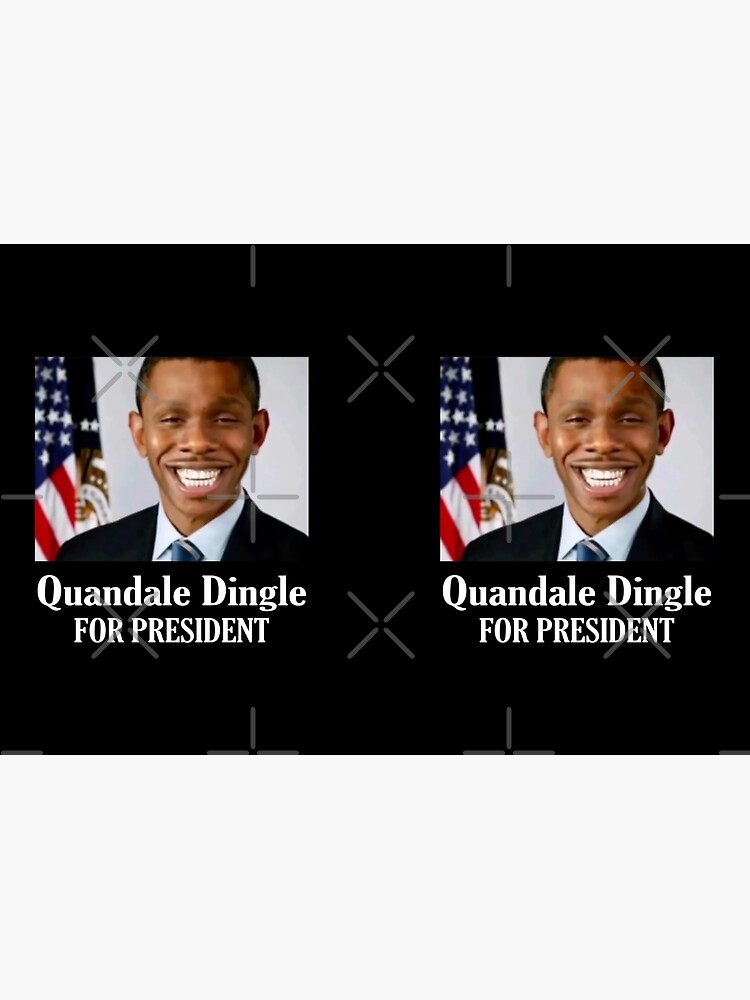 "QUANDALE DINGLE FOR PRESIDENT - QUANDALE DINGLE MEME" Hardcover ...