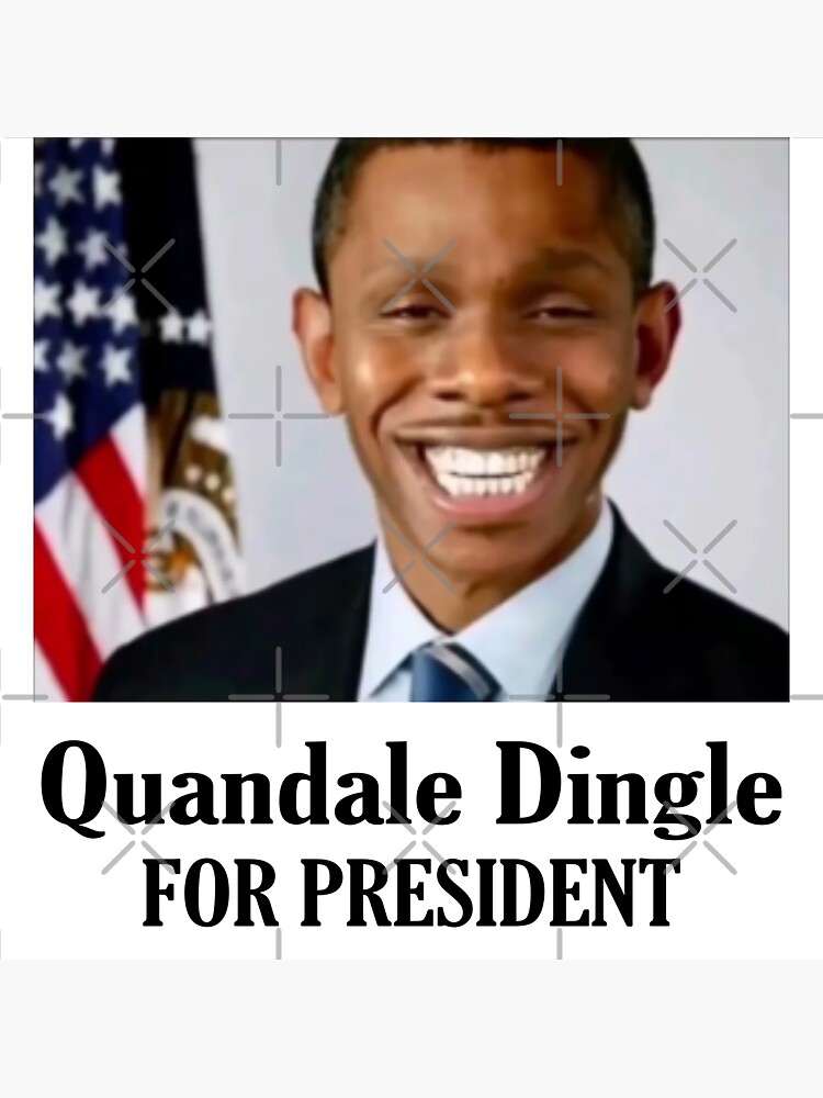 "QUANDALE DINGLE FOR PRESIDENT - QUANDALE DINGLE MEME" Magnet by ...