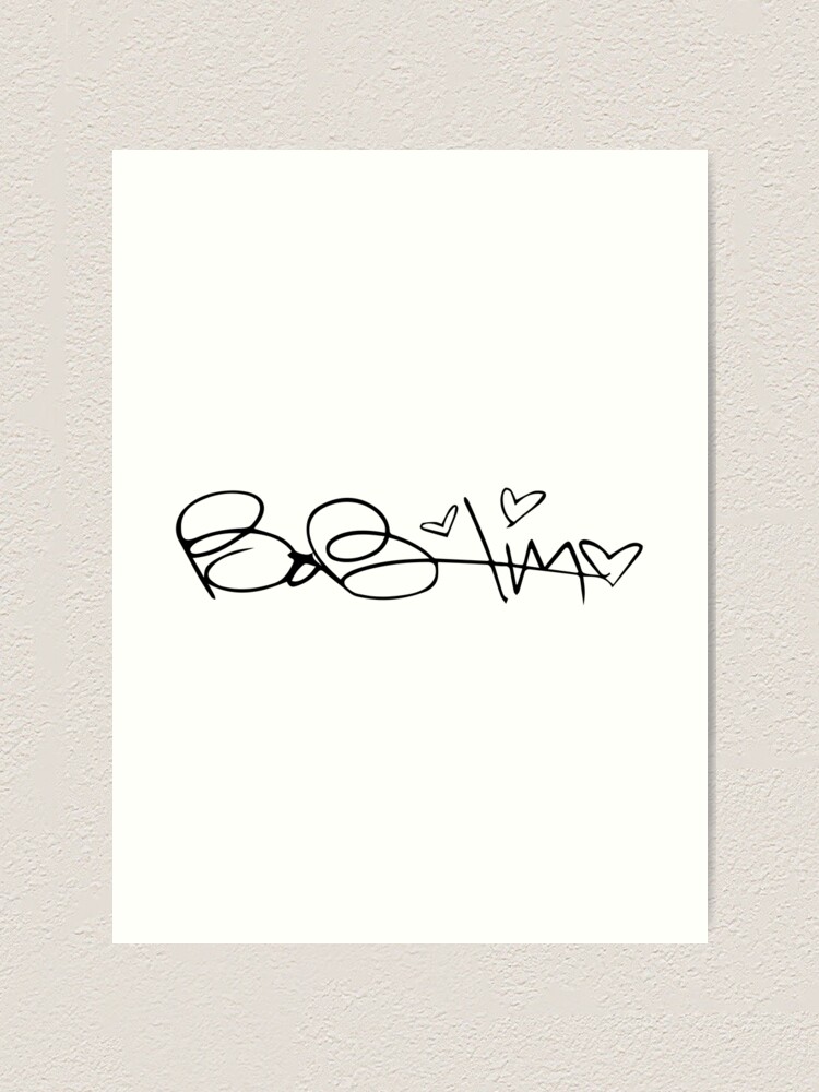 "Bo Burnham Merch Signature Logo" Art Print for Sale by SamibShop ...