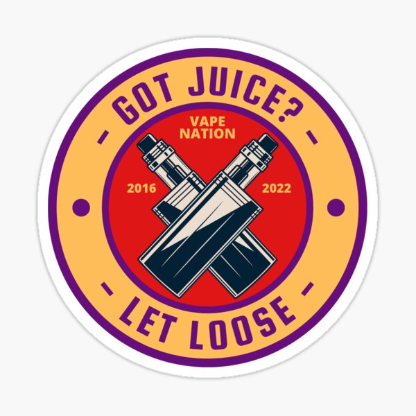 "Vape Design for Seasoned enthusiasts" Sticker for Sale by MindSurfer07 ...
