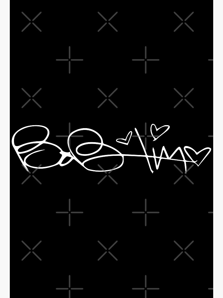 "Bo Burnham Merch Signature Logo" Poster for Sale by SamibShop | Redbubble