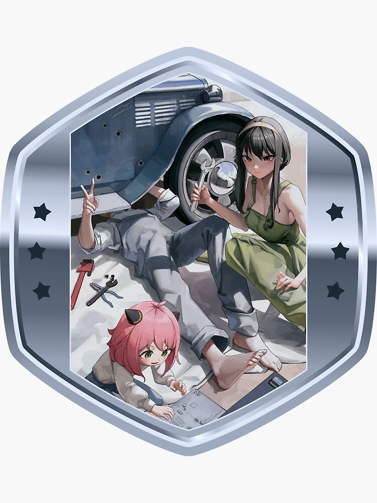 "Forger Family Life" Sticker for Sale by epinkb | Redbubble