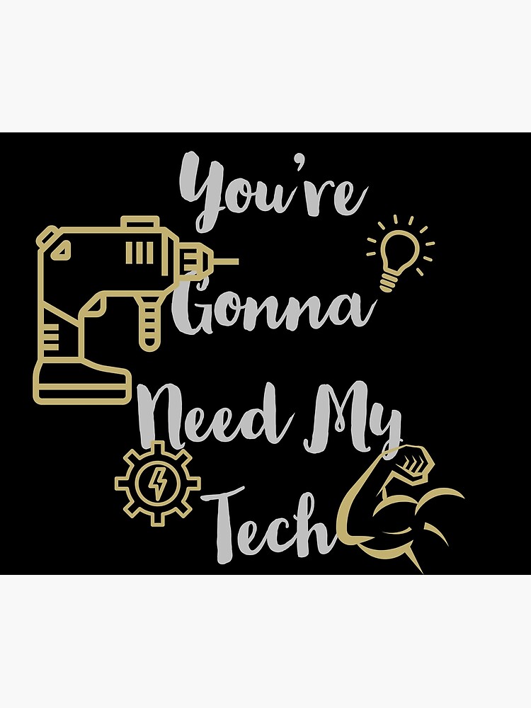 " Cute technician design" Poster for Sale by MR-TIMZ-ART | Redbubble