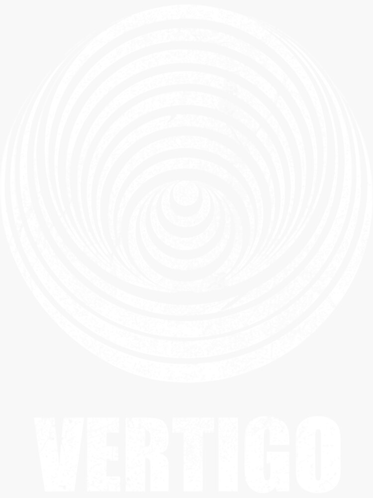 "Vertigo [Worn Look]" Sticker for Sale by Rodney201 | Redbubble