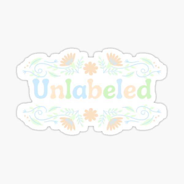 "Unlabeled flag colours floral design " Sticker for Sale by Holly-berry ...