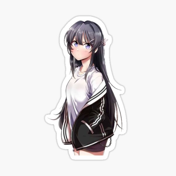 "Mai sakurajima" Sticker for Sale by MRTees2 | Redbubble