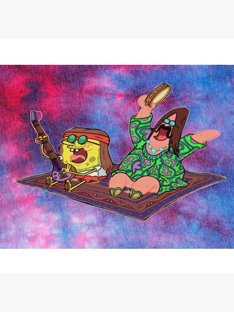 "SPIRITUAL SPONGEBOB" Art Print for Sale by cxlourinfinity | Redbubble