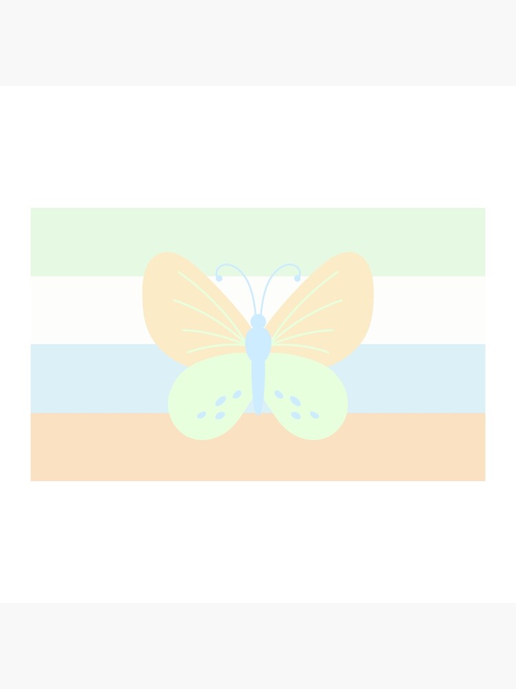 "Unlabeled flag colours butterfly design " Poster for Sale by Holly ...