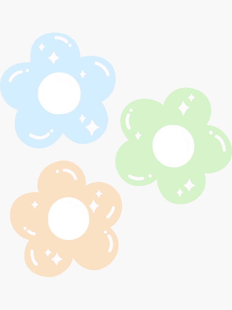 "Unlabeled flag colours floral design " Sticker for Sale by Holly-berry ...