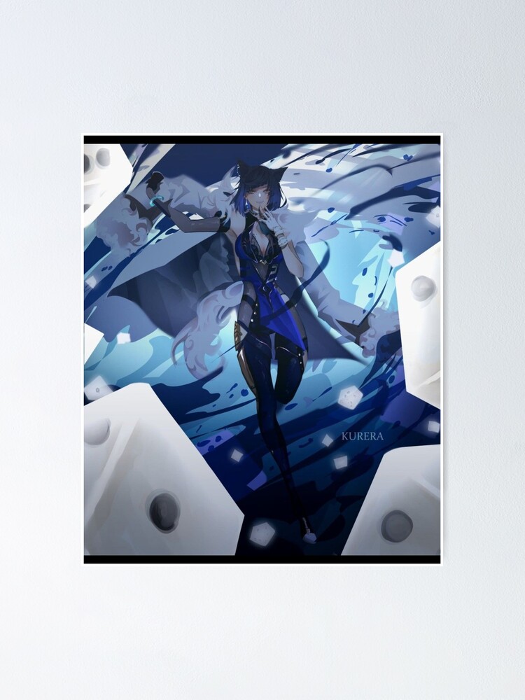 "Genshin Impact, Yelan" Poster for Sale by anasshop25 | Redbubble