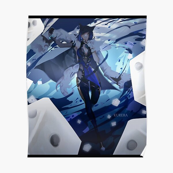 "Genshin Impact, Yelan" Poster for Sale by anasshop25 | Redbubble