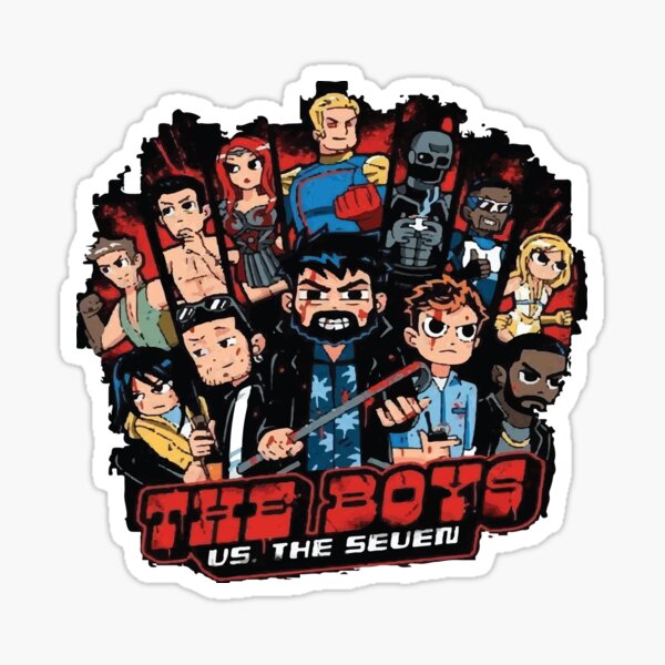 "The Boys " Sticker for Sale by Get Dope | Redbubble