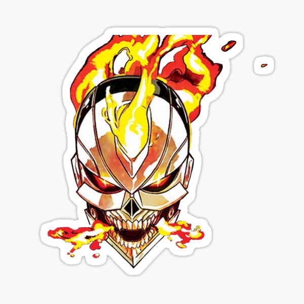 "Robbie Reyes Ghost Rider" Sticker for Sale by Toplit | Redbubble
