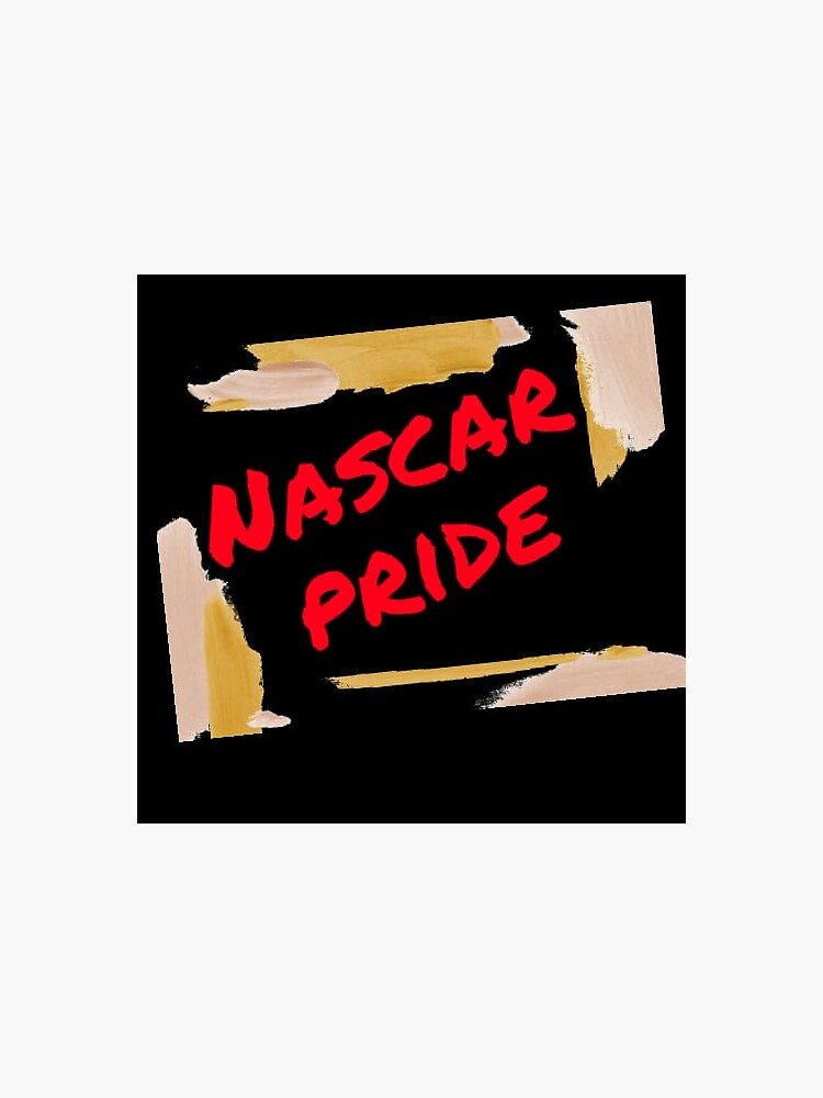 "nascar pride" Sticker for Sale by wassim-store | Redbubble