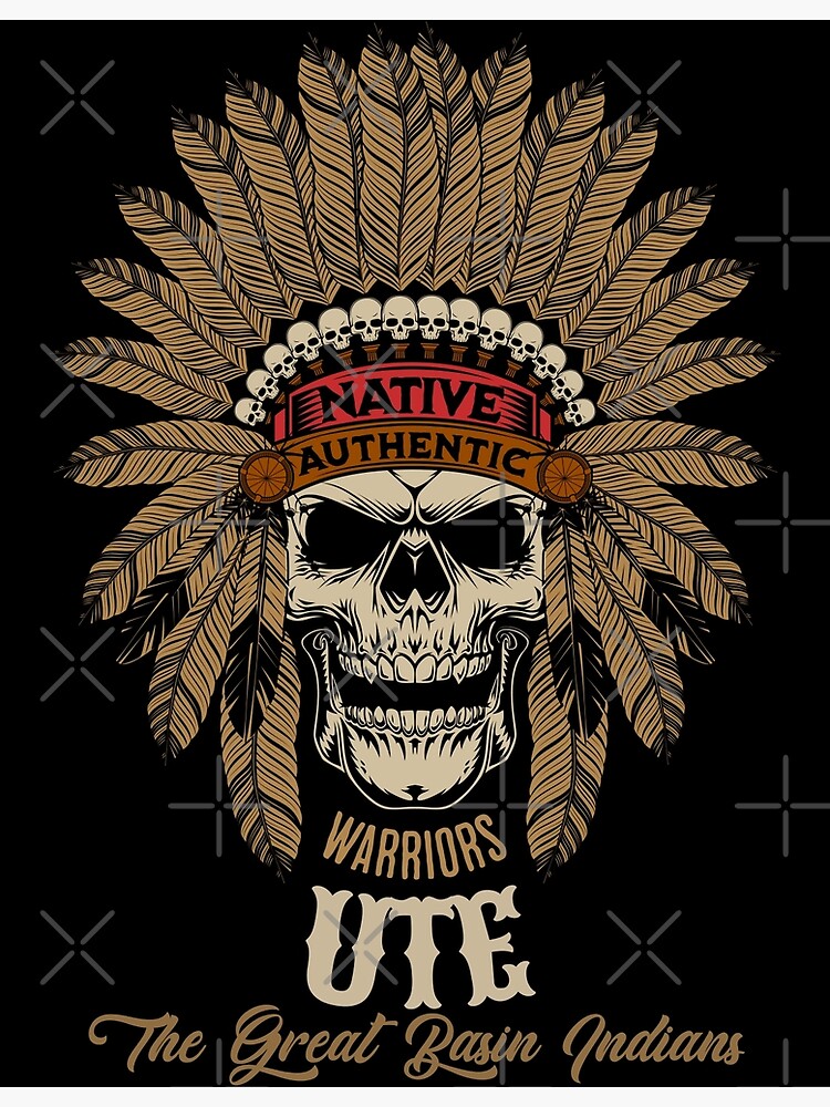 "Ute Indian indigenous tribe great basin Utah" Poster for Sale by ...