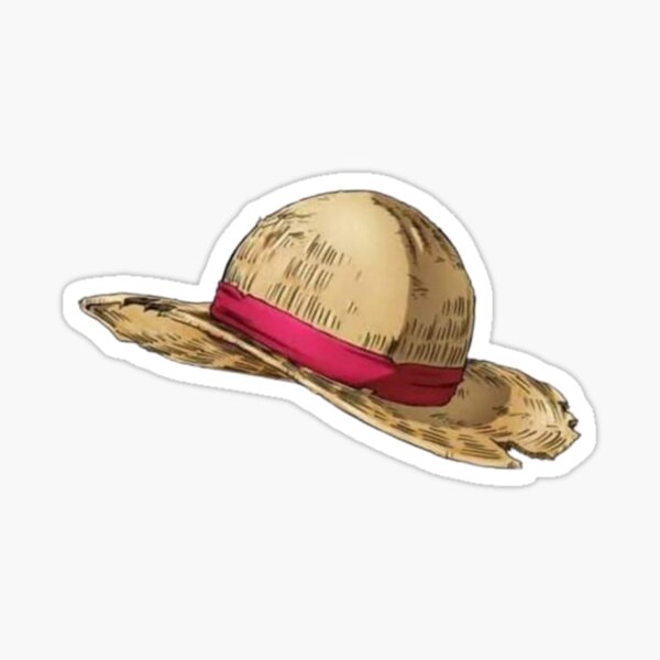 "straw hat" Sticker for Sale by UH07 | Redbubble