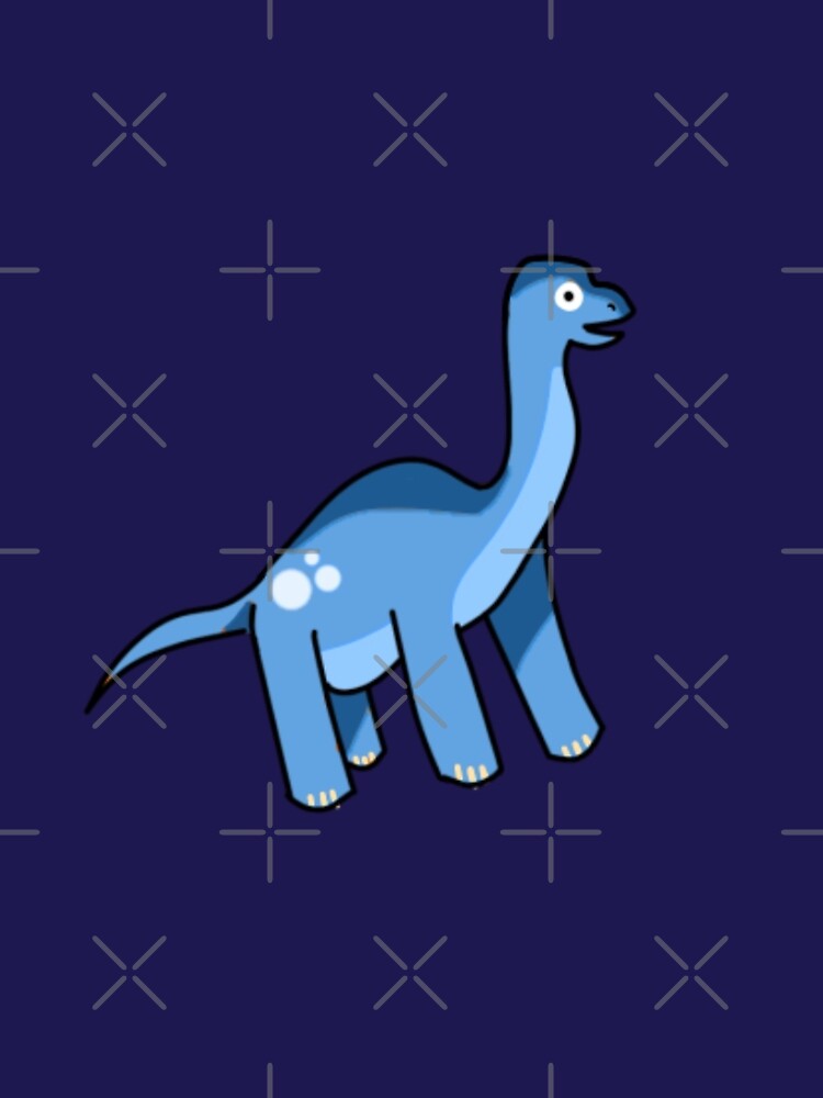 "Blue Brachiosaurus " Poster for Sale by DRAGONSandWAVES | Redbubble