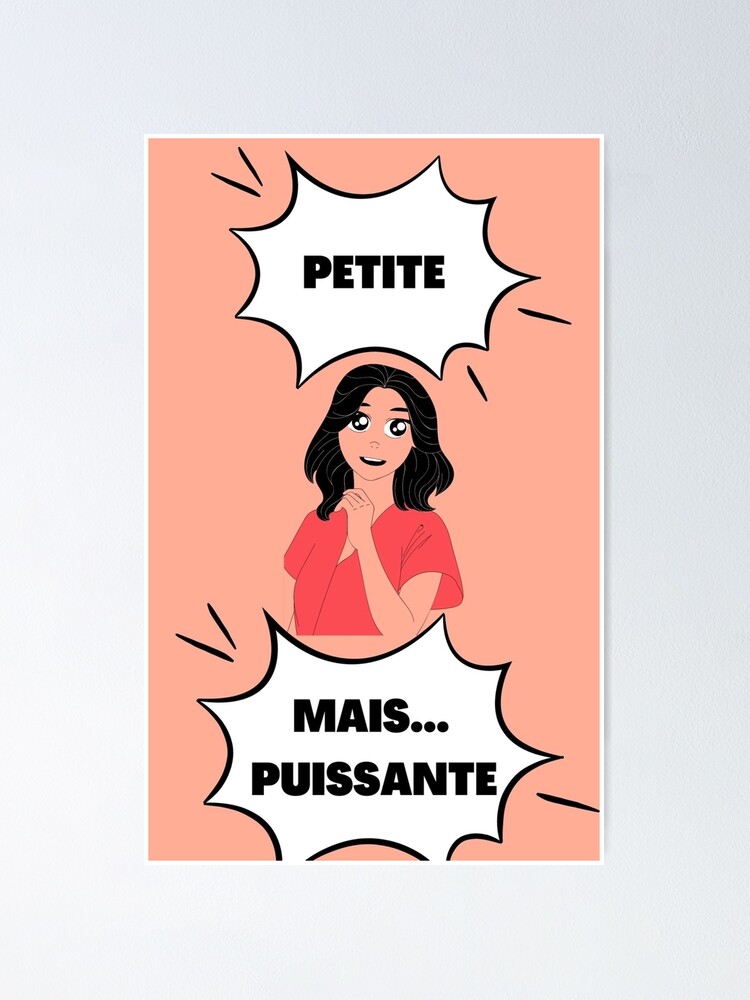 "SMALL BUT POWERFUL" Poster for Sale by PLEENTYY | Redbubble