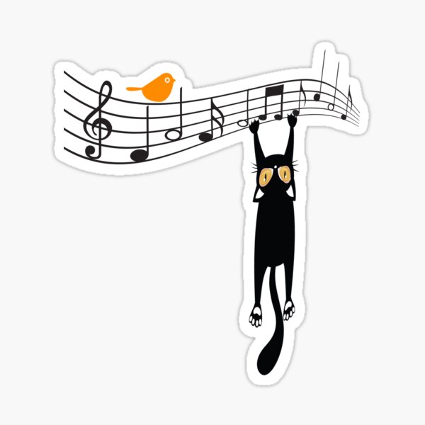 "HANGING ON A LINE" Sticker for Sale by leiaA | Redbubble